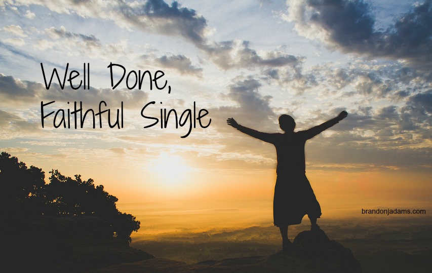 Well Done, Faithful Single | Brandon J. Adams