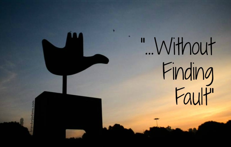 God Gives Generously to All – Without Finding Fault??? | Brandon J. Adams