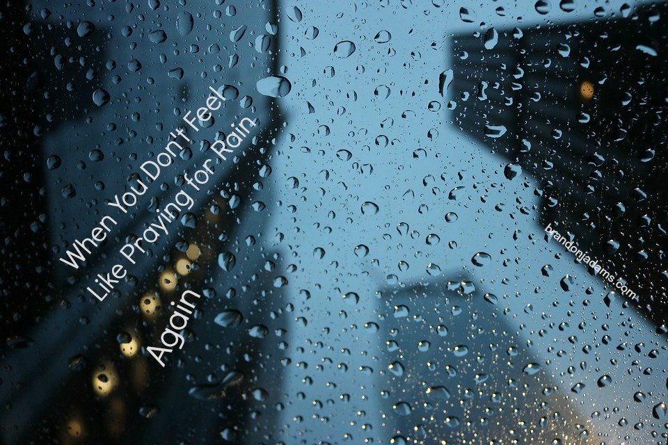 When You Don’t Feel Like Praying for Rain Again | Brandon J. Adams